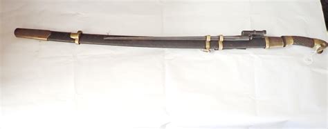 Lot 1934 Cossack Cavalary Shashka Sabre With M 1891 Moisin Nagant