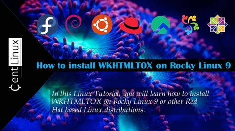 Install Wkhtmltopdf On Rocky Linux 9 Centlinux