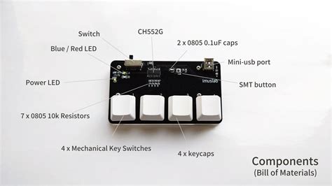 Diy 3 Single Chip Macro Keypad From Scratch Arduino Ide Programmable 8 Steps With