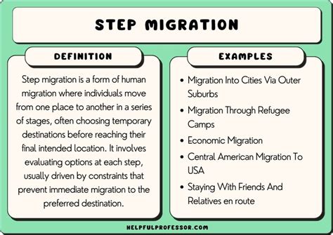 7 Step Migration Examples In Human Geography 2025