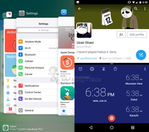 Apple IOS 10 Beta Vs Google Android N Beta A Visual Comparison