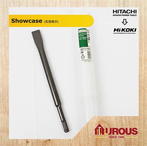 Hitachi Hikoki Sds Plus Shank Chisel 14mm X 250mm Flat Bull Point Aurous Hardware Online