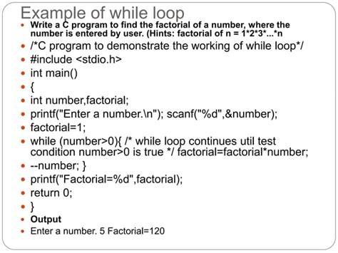 C Decision Making And Looping Ppt