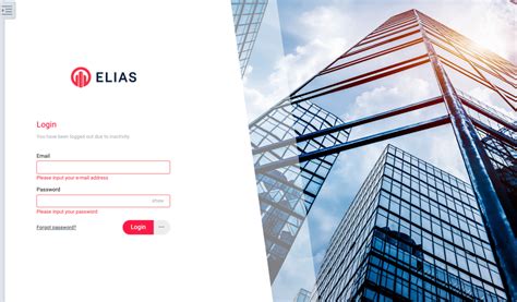 Elias First Time Login Elias Help