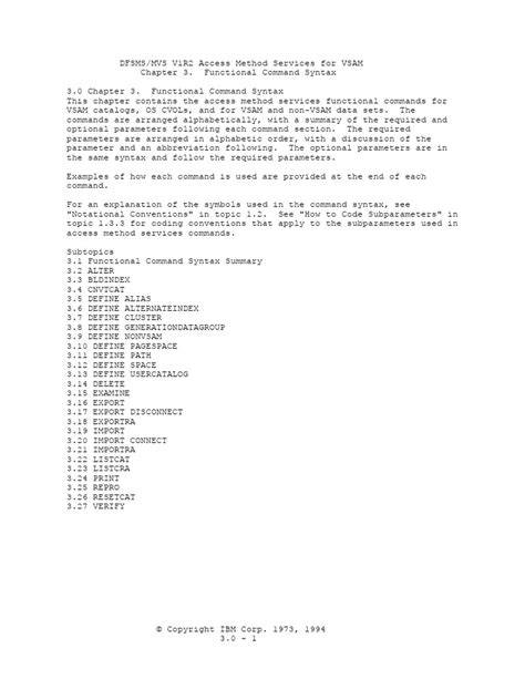 Manual Vsam Pdf Computer Architecture Computer Data