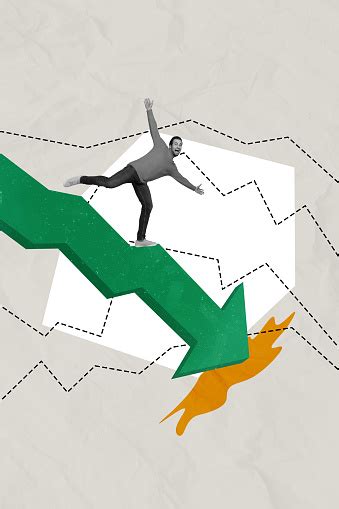 크리 에이 티브 3d 사진 삽화 그래픽 콜라주 그림 감동 펑키 남자 비행 화살표 대상 고립 된 그림 배경 20 24세에 대한 스톡 사진 및 기타 이미지 Istock