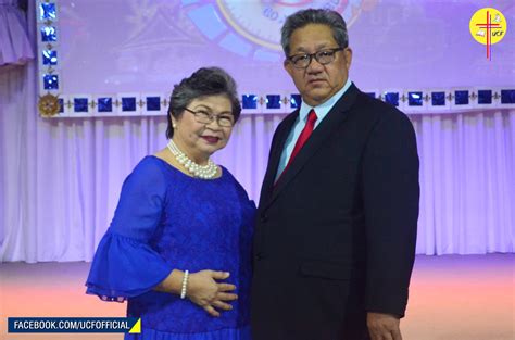 United Christian Fellowship Head Pastor Rev Dr William Sy With His