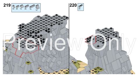 Lego Moc Rock By Xiaowang Rebrickable Build With Lego