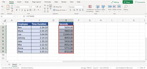 How To Convert Time Duration To Seconds In Excel Sheetaki
