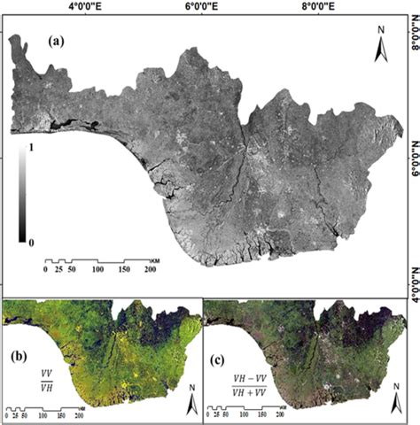 Extracted Features From Sentinel 1 Composite A Annual Composite Of Vv