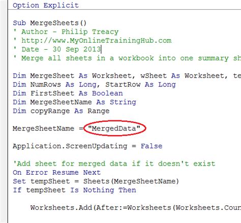 Excel Macro To Combine Worksheets Worksheets Master