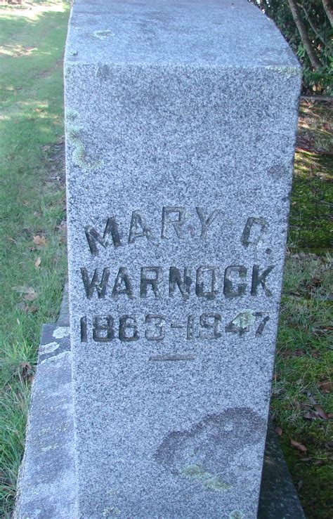 Mary Catherine Morley Warnock 1863 1947 Mémorial Find A Grave