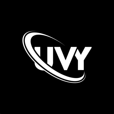 logotipo de uvy carta uvy diseño del logotipo de la letra uvy
