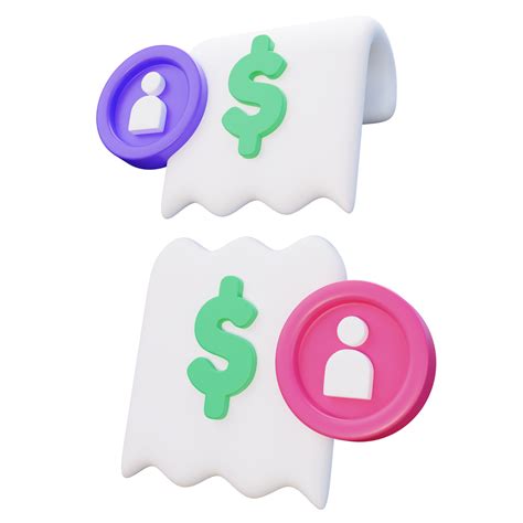 Split Bill 3d Icon 28149553 Png