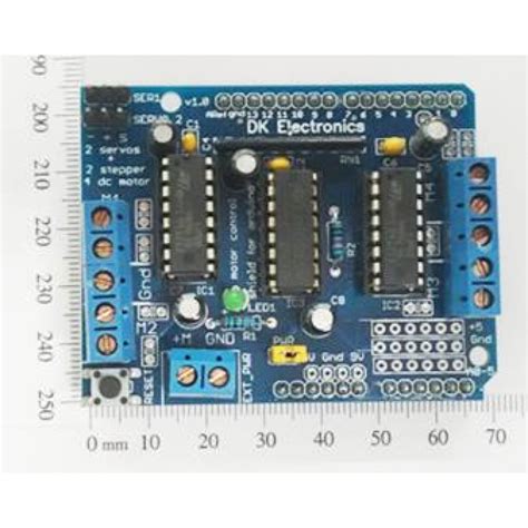arduino l293d dc motor stepper motor speed direction motor driver