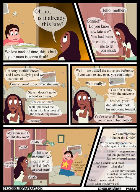 Steven Universe Connie S Universe Part By CrimDeel On DeviantArt