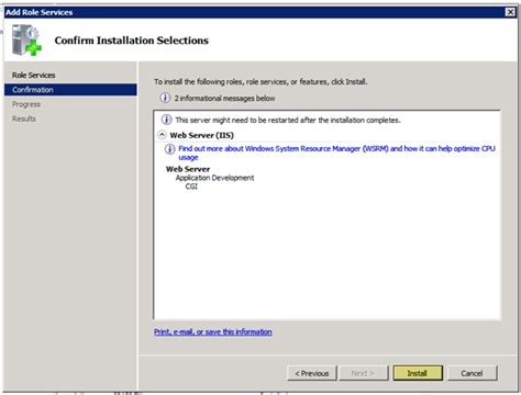 Install And Configure Fastcgi And Php 529 On Iis 7 Windows Server