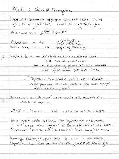 Atpl General Navigation Pdf