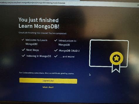urvish jaiswal on linkedin i am happy to announce that i have completed mongodb beginners course…