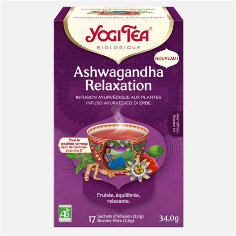 Ashwagandha Balance Yogi Tea Bio 17 Teebeutel