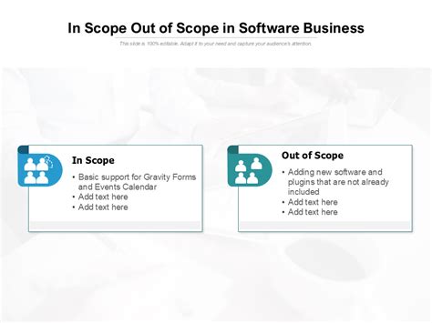 Top 5 In Scope And Out Of Scope Templates With Samples And Examples