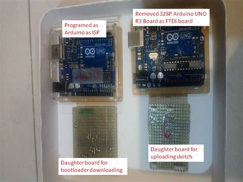 Arduino Uno R3 To Burn 328P 8MHz Internal Bootloader Uploading Arduino Forum