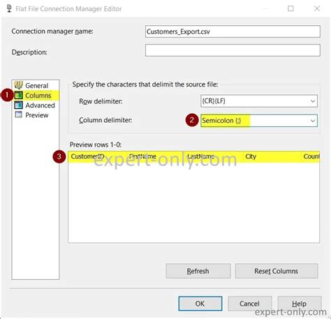 Export Sql Server Data Into A Csv File With Ssis Ssis