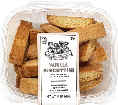 Biscotti Brothers Bakery Vanilla Biscottini 10 Ounce Premium