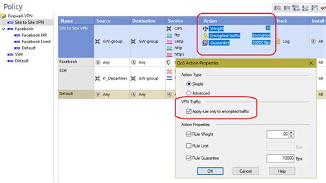 Checkpoint Qos On Site To Site Vpn Traffic Check Point Checkmates