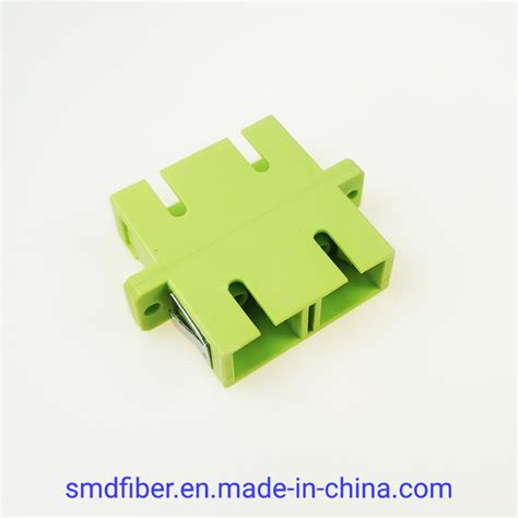 FTTH Fiber Optic Cable Optical Fiber Coupler Mm Dx Type Sc Upc APC Optical Fiber Adapter