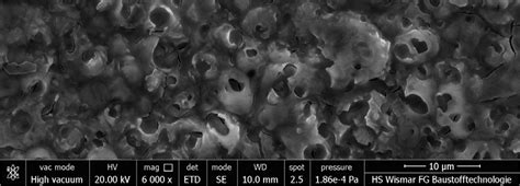 Sem Image Of Niti Surface After Peo Treatment At 450 V For 3 Minutes In