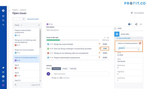Epic Progress Based On Issue As Kr Integ Jira