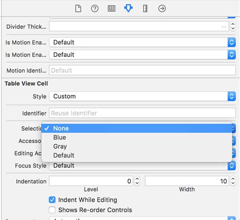 Iphone How To Make Cells In Uitableview Not Turn Blue Stack Overflow