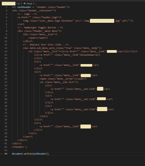 javascript include nav menu js stack overflow на русском