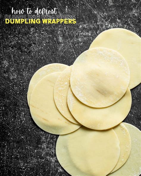 How To Defrost Dumpling Wrappers The Fork Bite