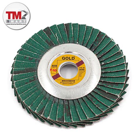 ใบขัดกระดาษทรายซ้อนหลังอ่อนขนาด 4 นิ้ว ยี่ห้อ Gold