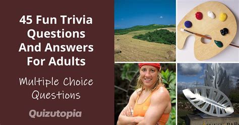 45 Fun Trivia Questions And Answers For Adults Quizutopia