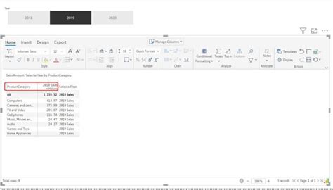 Dynamically Change Column Name Or Headers In Power BI