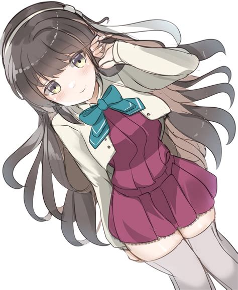 Naganami And Naganami Kai Ni Kantai Collection Drawn By Redundant Cat