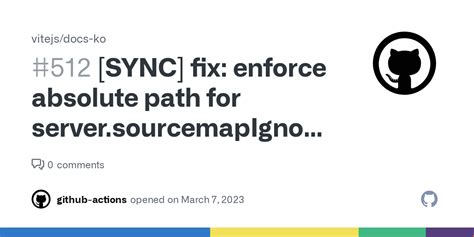 SYNC Fix Enforce Absolute Path For Server SourcemapIgnoreList Issue Vitejs