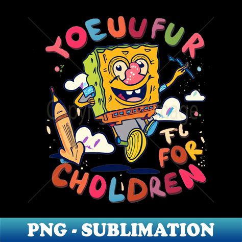 Spongebob Signature Sublimation Png File Stunning Sublim Inspire Uplift