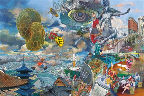 絵画部会員田村研一 新制作協会