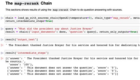 Langchain On Twitter 🥇brand New Map Rerank Chain This Chain Can Be