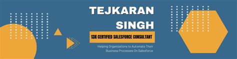 Tejkaran Singh Independent Salesforce Consultant Linkedin