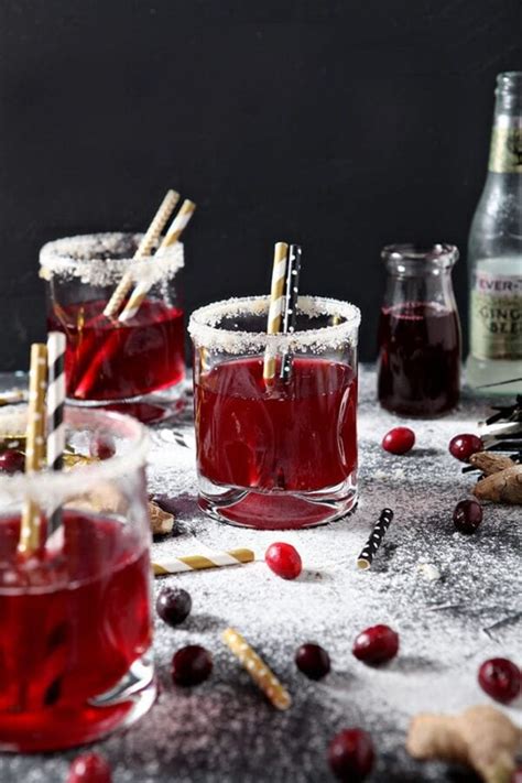 Sparkling Cranberry Cocktail Julies Eats And Treats