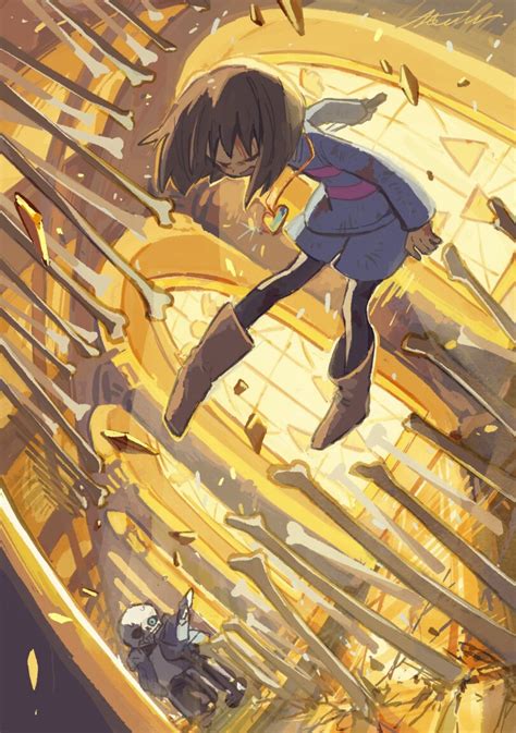 Sans Frisk Undertale персонажи Undertale Artist