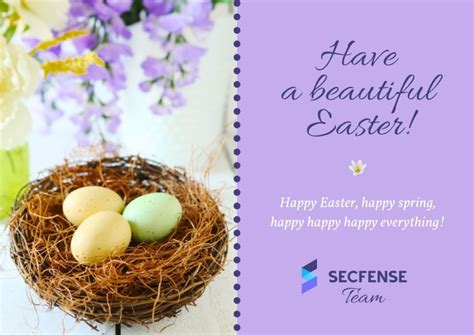 Secfense The Fast Track To Passwordless On Linkedin Happy Easter To Everyone In The Secfense