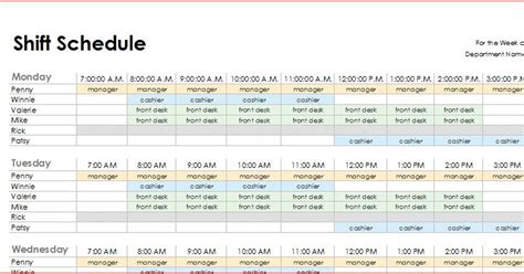 How To Make A Schedule In Excel EHow UK How To Make A Schedule In Excel EHow UK