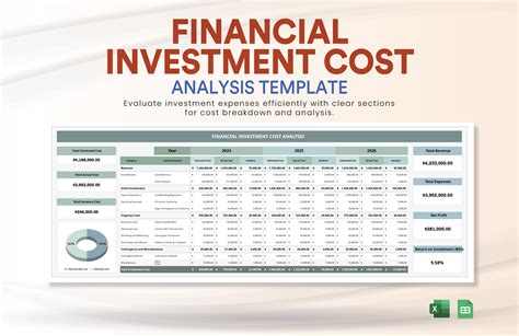 Cost Benefit Analysis Templates In Excel Free Download
