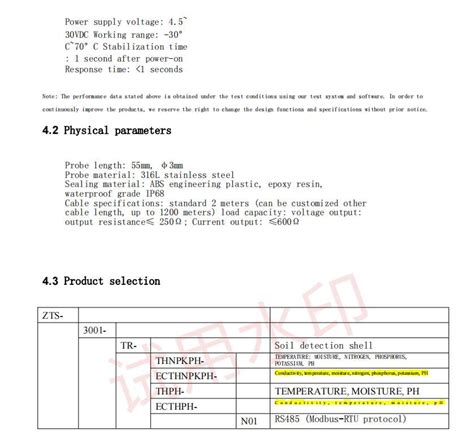 Soil Four Parameter Sensor Code Help Programming Arduino Forum